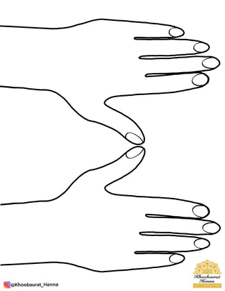 Henna Practice Sheets PDF File (Digital Download Only) 10 Styles to ch ...